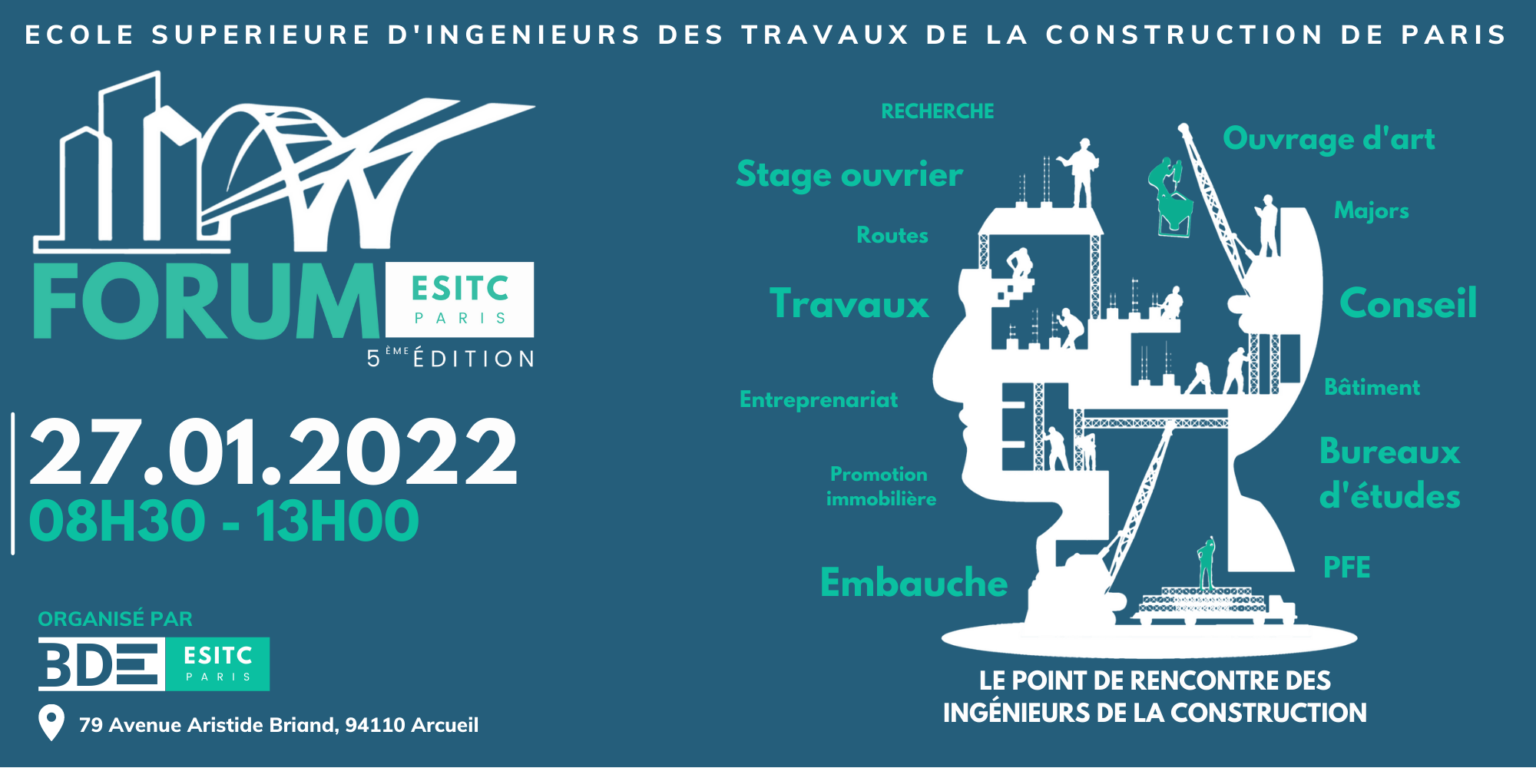 FORUM ESITC PARIS 2022 – BDE ESITC PARIS